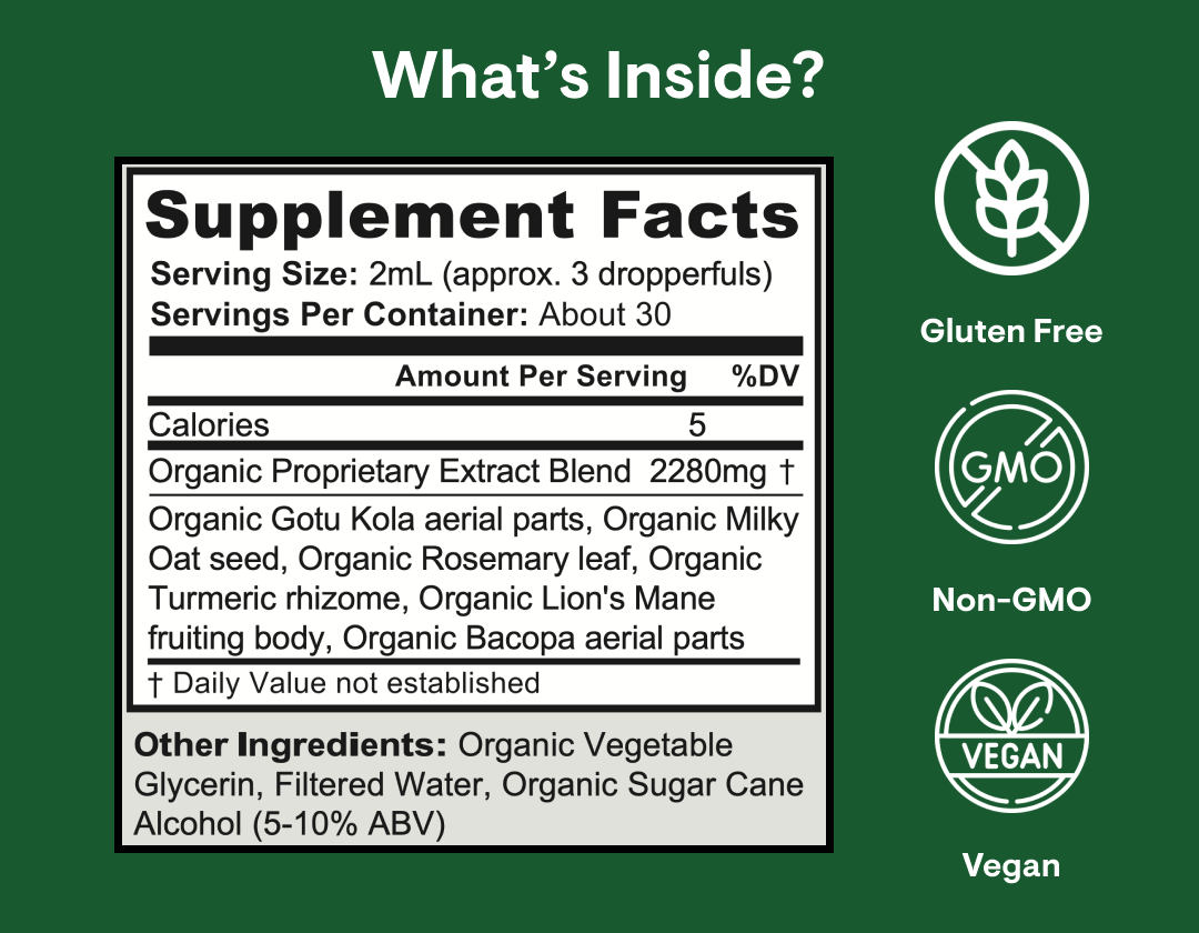 IQ Brain Formula – Leefy Organics
