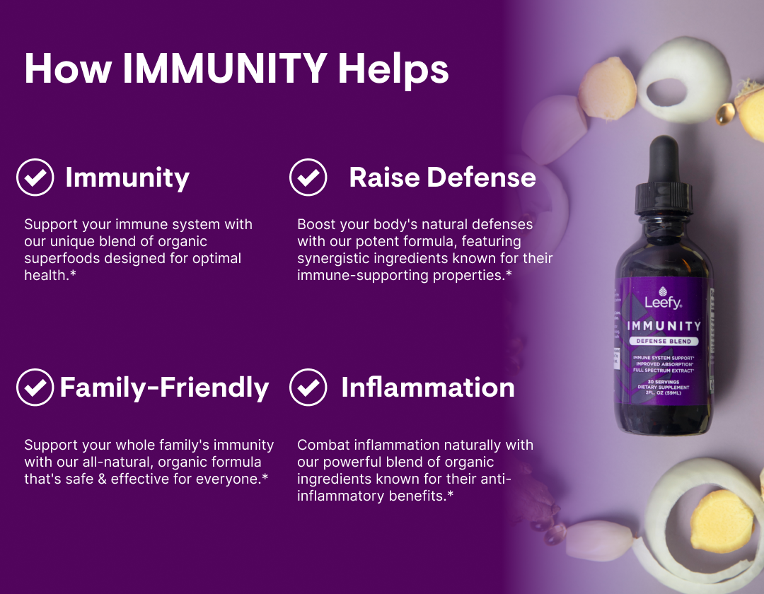 IMMUNITY DEFENSE – Leefy Organics