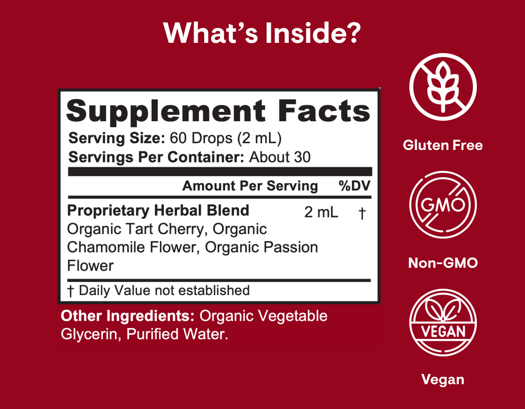 NIDRA: Tart Cherry Tincture, Promote Rest & Recovery. – Leefy Organics